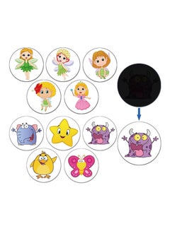 SYOSI 10 Pcs Potty Training Toilet Stickers Reusable Fun Potty Training ...