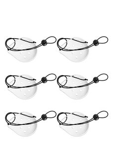 SYOSI 6 Pieces Eye Shield Clear Eye Patch Plastic Eye Shield ...
