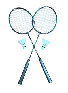 Generic Badminton Racquets Set with 2 Shuttles and Bag KSA | Riyadh, Jeddah