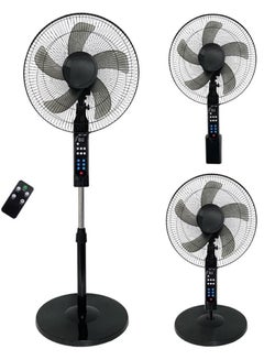 Milton Milton Fan 3 In 1 Stand/Table & Wall 16 Inch Fan With Remote ...