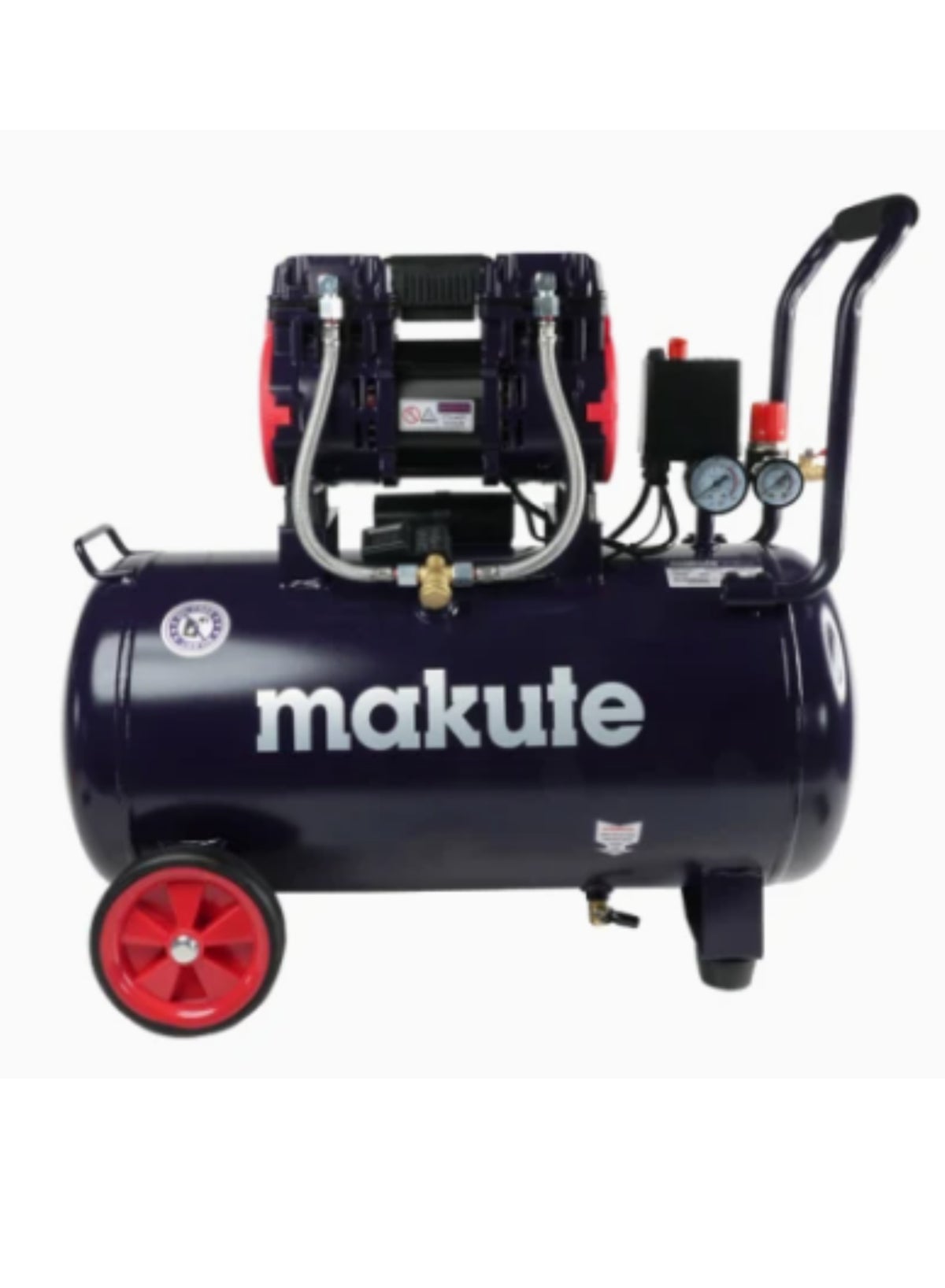 makute 50L Portable Air Compressor with 1390W 2850rpm 8Bar Prussure Oil ...