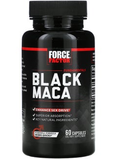 Force Factor Force Factor, Black Maca, 60 Capsules UAE | Dubai, Abu Dhabi