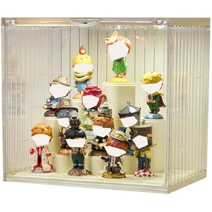 Generic EXTRA LARGE ACRYLIC DISPLAY CASE FOR FIGURES, TIERS CLEAR ...