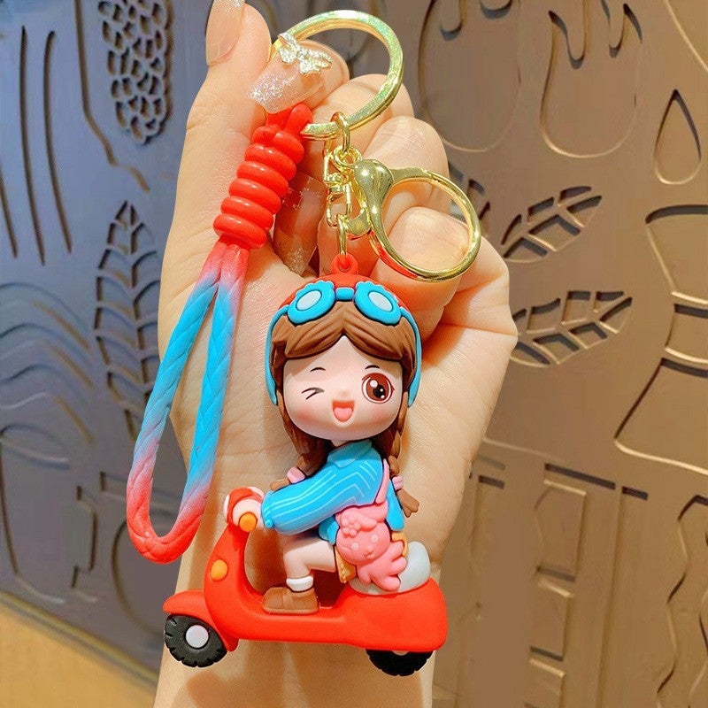 Generic Cute Cartoon PVC Keychain with Various Designs for Bags ...