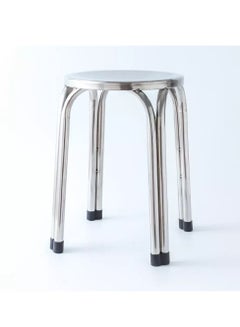 Generic Stainless Steel Four-Legged Round Chair Stool UAE | Dubai, Abu ...