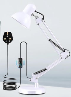 Generic Metal Swing Arm Desk Lamp, Metal Base, Classic Architect Table ...