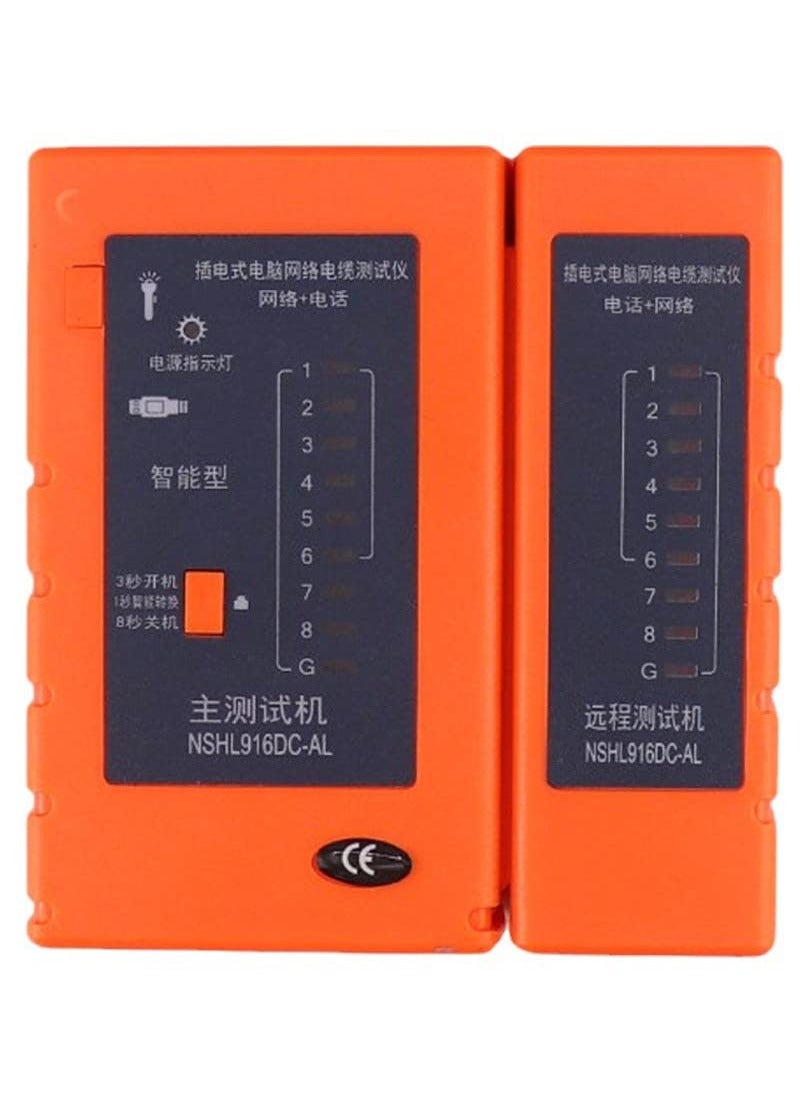 GNAFOTU Network Cable Tester, Ethernet Cable Test Tool, Lan RJ45 RJ11 ...