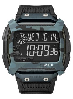 TIMEX Timex Resin Digital Men's Watch With Black Resin TW5M18200 UAE ...