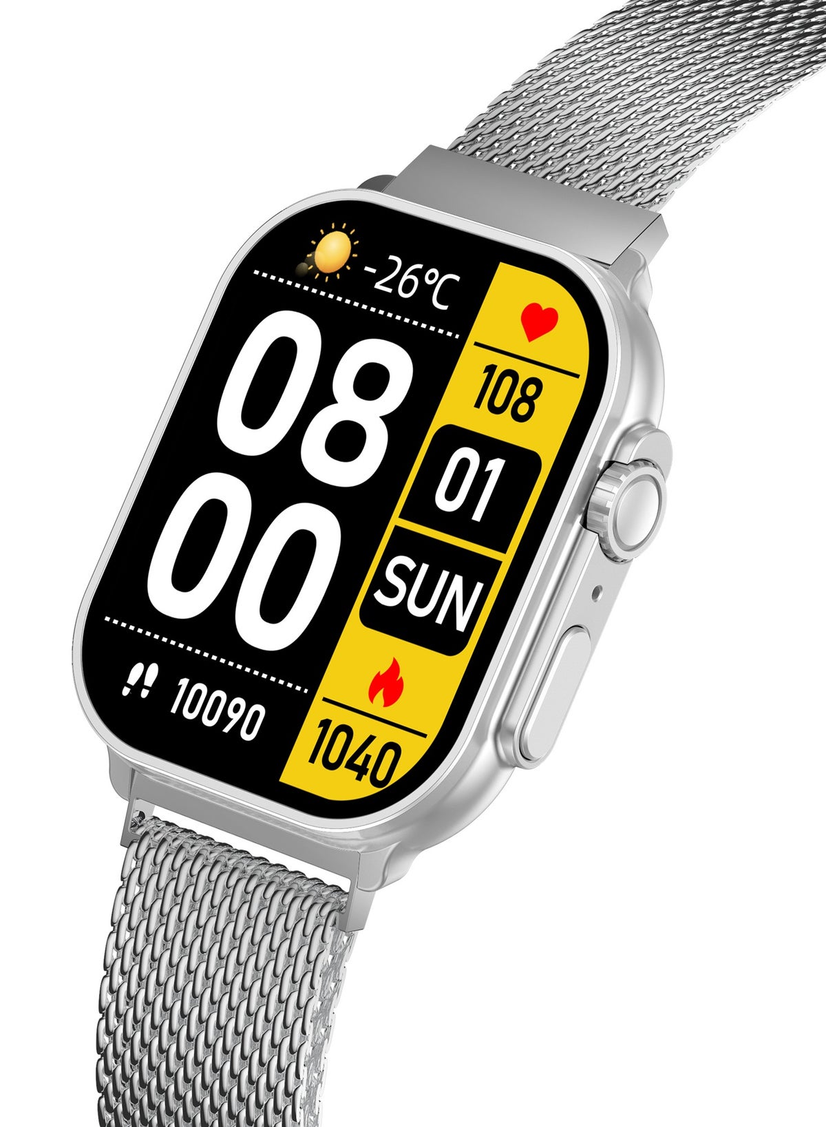 Cellairis ULTIMA Smart Watch with BT Calling - Silver | Best Price ...