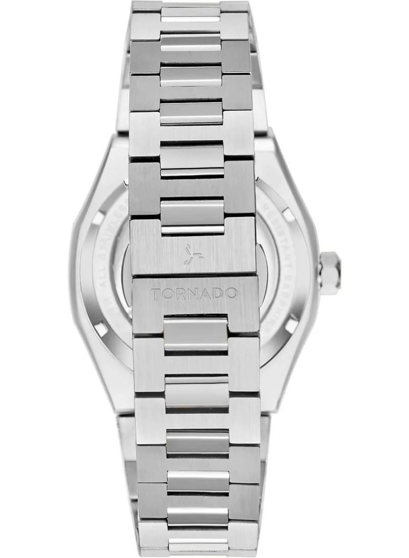 TORNADO Tornado AUTONOVA AUTOMATIC Men's TMI NH70 Movement Watch, Automatic Display and Solid ...