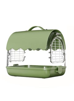 Arabest Bird Carrier Backpack with Perch, Transparent Travel Bird Cage ...