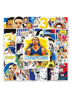 Generic 50-Piece NBA Basketball Star Stephen Curry Doodles Sticker Set ...