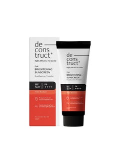 Deconstruct Brightening & Glow Sunscreen Spf 55+ And Pa++++ Dewy ...