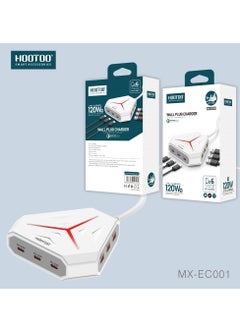 HooToo Wall plug charger 120W multiple protection, superior safety ...