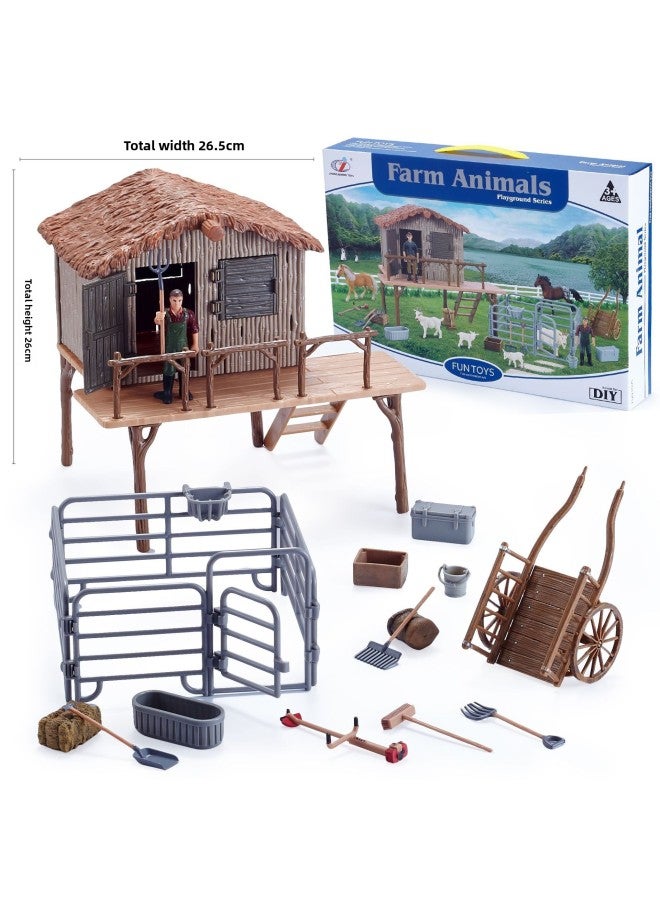 Generic Children's Farm Toy Poultry Scene Zoo Fence Dairy Manor Sheep ...