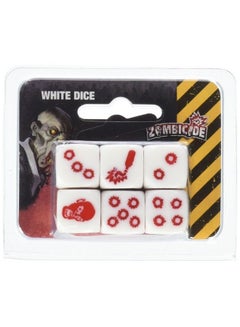 تسوق CMON وZombicide: 6 White Dice Board Game أونلاين في السعودية