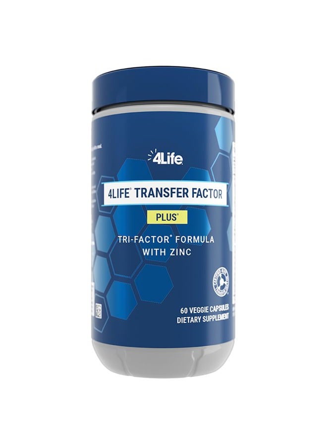4life Transfer Factor Plus - Support with Zinc, Super Mushroom Blend ...