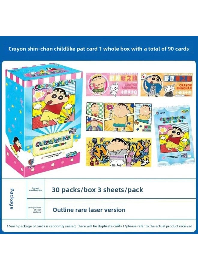 Generic Authentic Kaba Creative Crayon Shin-Chan Card Toy Set 250 1025 ...