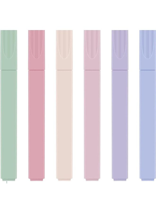 Generic Highlighters Pen 6pcs Cute Pastel Highlighters Aesthetic ...