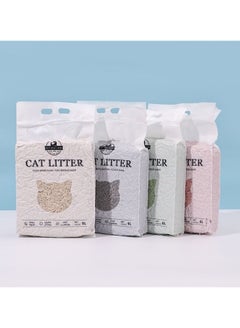 A.M 4 PCS Different Flavor Sanitary Sand For Kitten, Natural Soy Filler ...