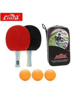 CIMA A700 Professional Table Tennis Racket Set 2 Ping Pong Paddles With ...