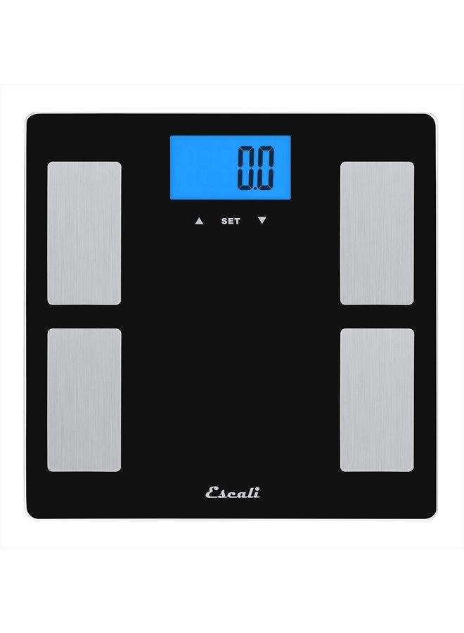 Escali Complete Health 2.0 Body Composition Scale with Bioelectrical ...