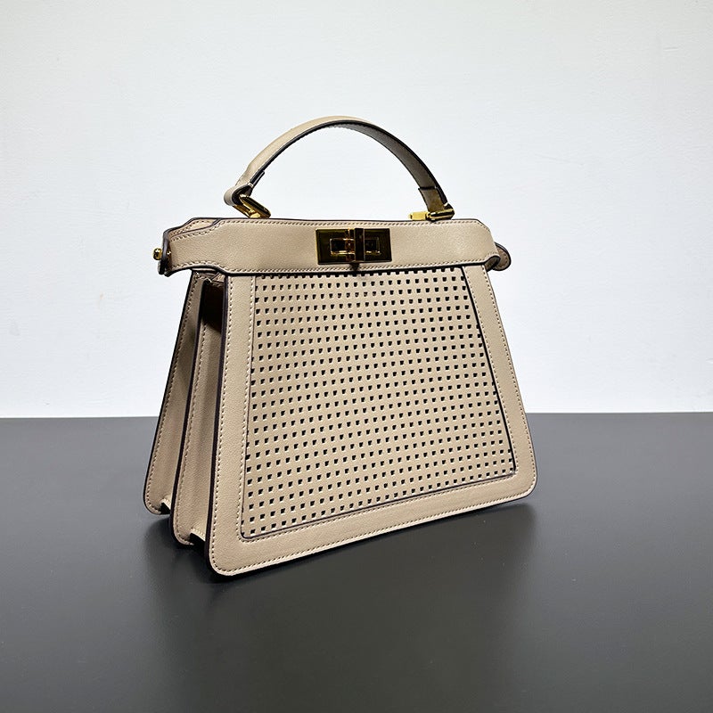 Generic 2023 Early Spring New Retro Organ Bag Cowhide Women's Bag ...