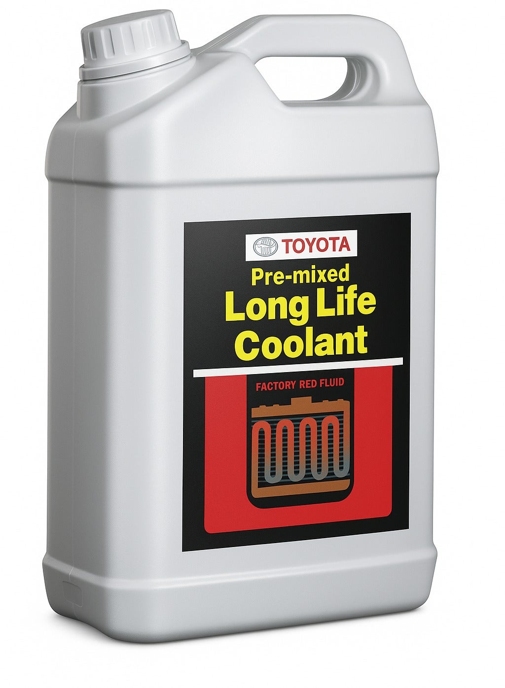 TOYOTA Genuine Red Radiator Coolant – 1 Gallon – Long Life Antifreeze ...