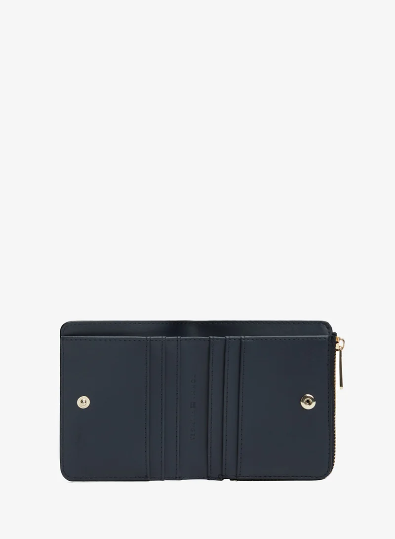 TOMMY HILFIGER Flag Compact Zip Around Wallet for Women | Best Price UAE