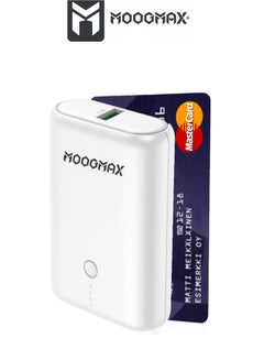 MOOGMAX Moogmax Super Small Pocket Size Power Bank 10000mAh, Card Size ...