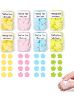 SYOSI 800 Petal Soap Sheets, Portable and Dissolvable Soap Paper Sheets ...