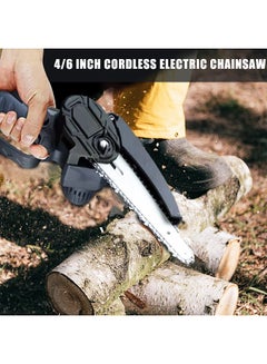 Generic Mini Chainsaw 4 inch 6 inch Portable Chainsaw with Security ...