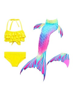 NIBEMINENT 4-Piece Mermaid Themed Costume Set 150cm UAE | Dubai, Abu Dhabi