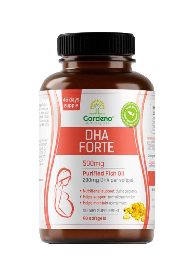 Gardeno DHA Forte Best Prenatal DHA Omega 3 Supports Brain Development ...
