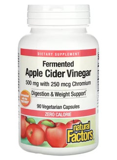 natural Factors Natural Factors Fermented Apple Cider Vinegar 500 mg 90 ...