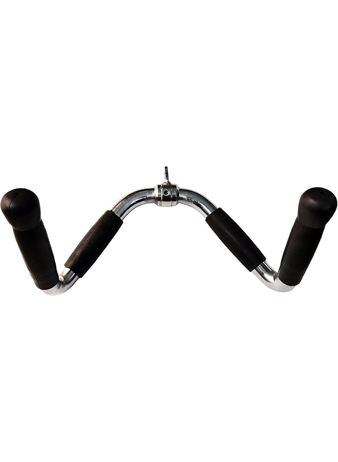 erorex Lat Bar Cable Machine Attachment Curl Pulldown Bar Barbell ...