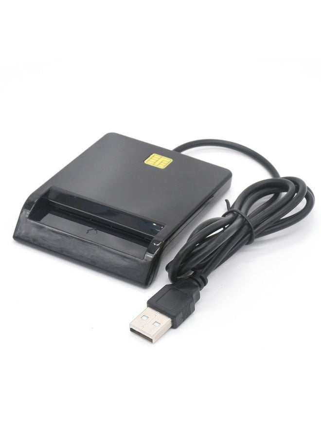 Generic HC65 Smart Usb Card Reader Tax Bank Card ID Card SIM IC ATM ID ...