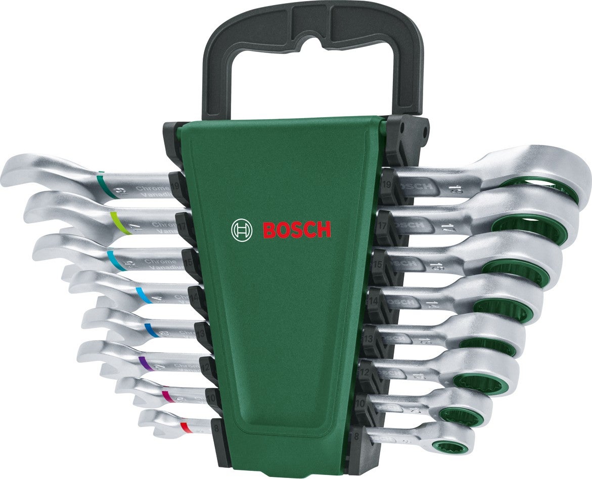 BOSCH Ratchet Combination Wrench Set 8 Pieces | Best Price KSA | Riyadh ...