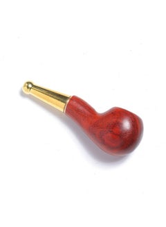 Generic High-End Solid Wood Handmade Old-fashioned Pipe Men's Red ...