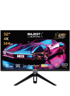 Majesty Majesty 32 Inch 4K UHD Gaming Monitor 3840x2160, IPS, 144Hz ...