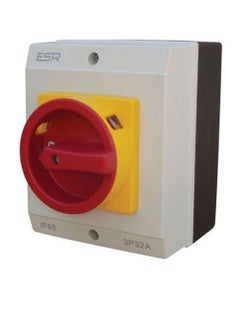 ESR Electrical E324P Switch Rotary Isolator Disconnector 4 Pole 32A ...