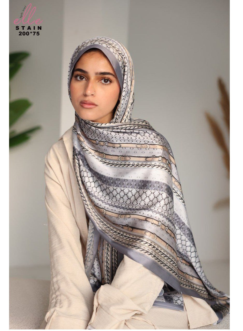 ELLE Veil Luxury Stan Islamic Hijab for Women for Occasions and Regular ...