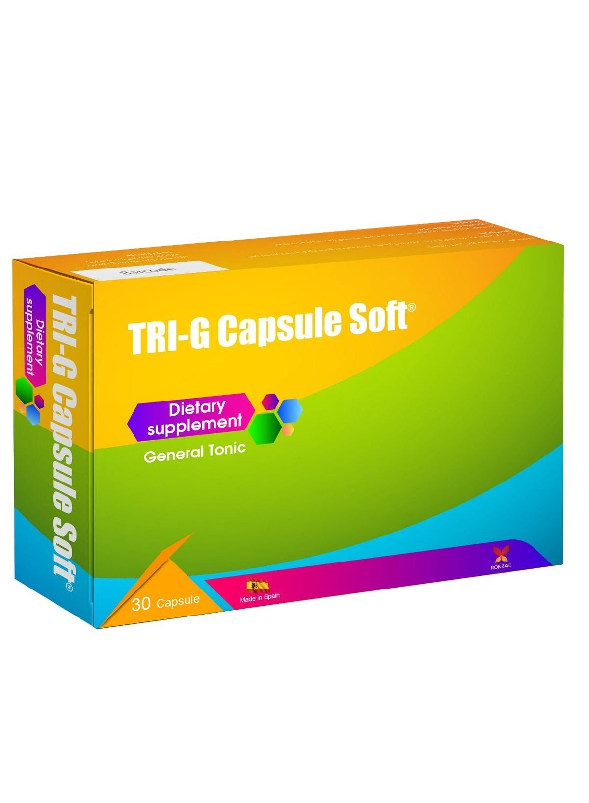 RONZAC Tri-G General Nutritional Supplement - 30 Capsules | Best Price ...