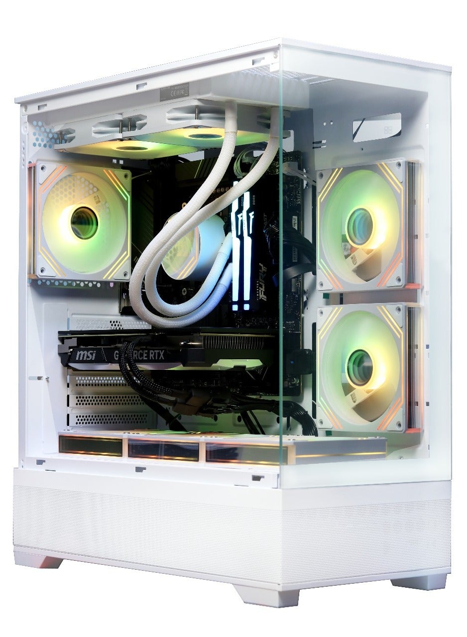 NANOTECH Arctic Storm Gaming PC - Intel Core i5-12400F Processor, 6 ...