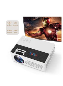 EqiEch Portable Projector 1080P Full HD Supported Compatible With ...