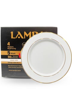 LAMBA LED Spotlight 5 Watt 3 Lights White, Cool, Yellow, with a 4-year ...
