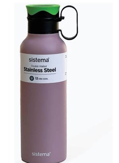 sistema Sistema stainless bottle traverse 600 ml - pink Egypt | Cairo, Giza