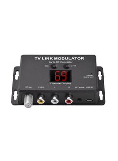 تسوق Generic وTM80 TV LINK Modulator AV to RF Converter أونلاين في السعودية