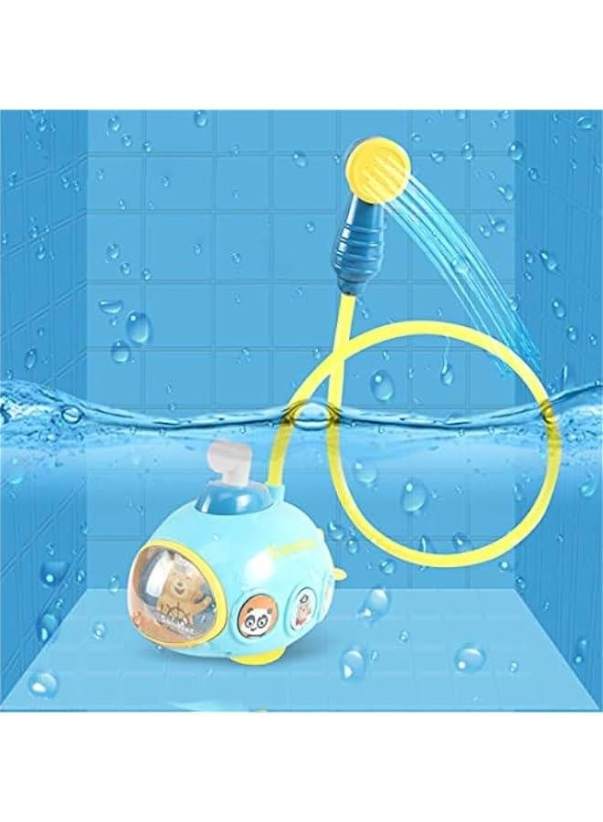 Bathtub Submarine Shower Sprinkler Toy, Electric Submarine Shower Head ...