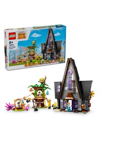 LEGO Despicable Me 4 Minions And Gru'S Family Mansion Toy House And ...